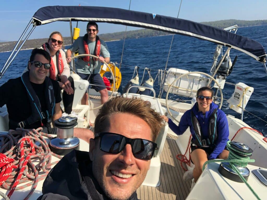 RYA Sail Training Route Croatia 2025 - Popular Course Route